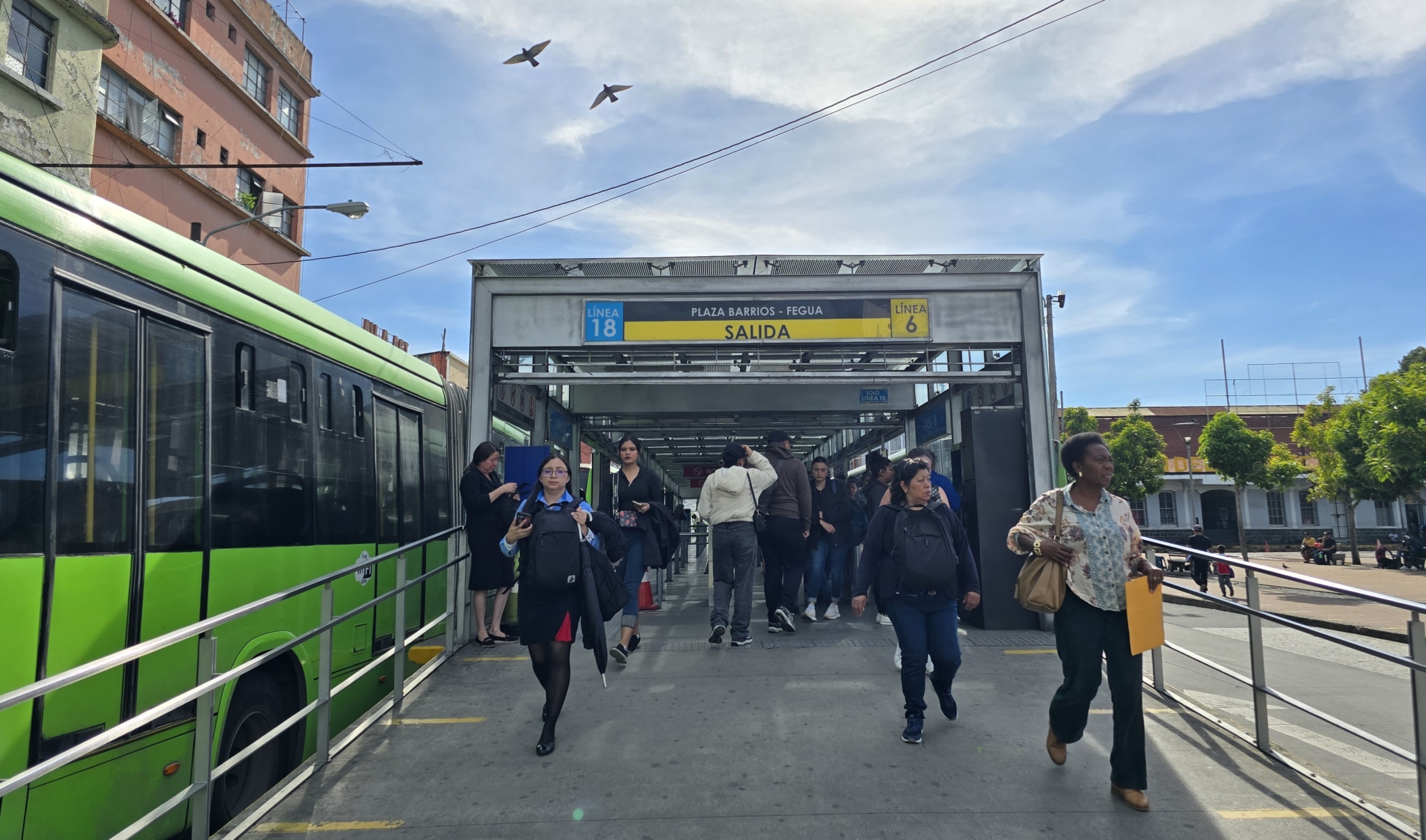 Línea 18 del TransMetro, una conexión entre el norte y el corazón de la ...